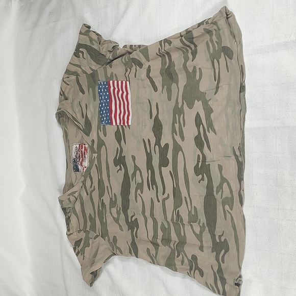 Natural Reflections | Tops | Natural Reflections Army Camo Red White ...